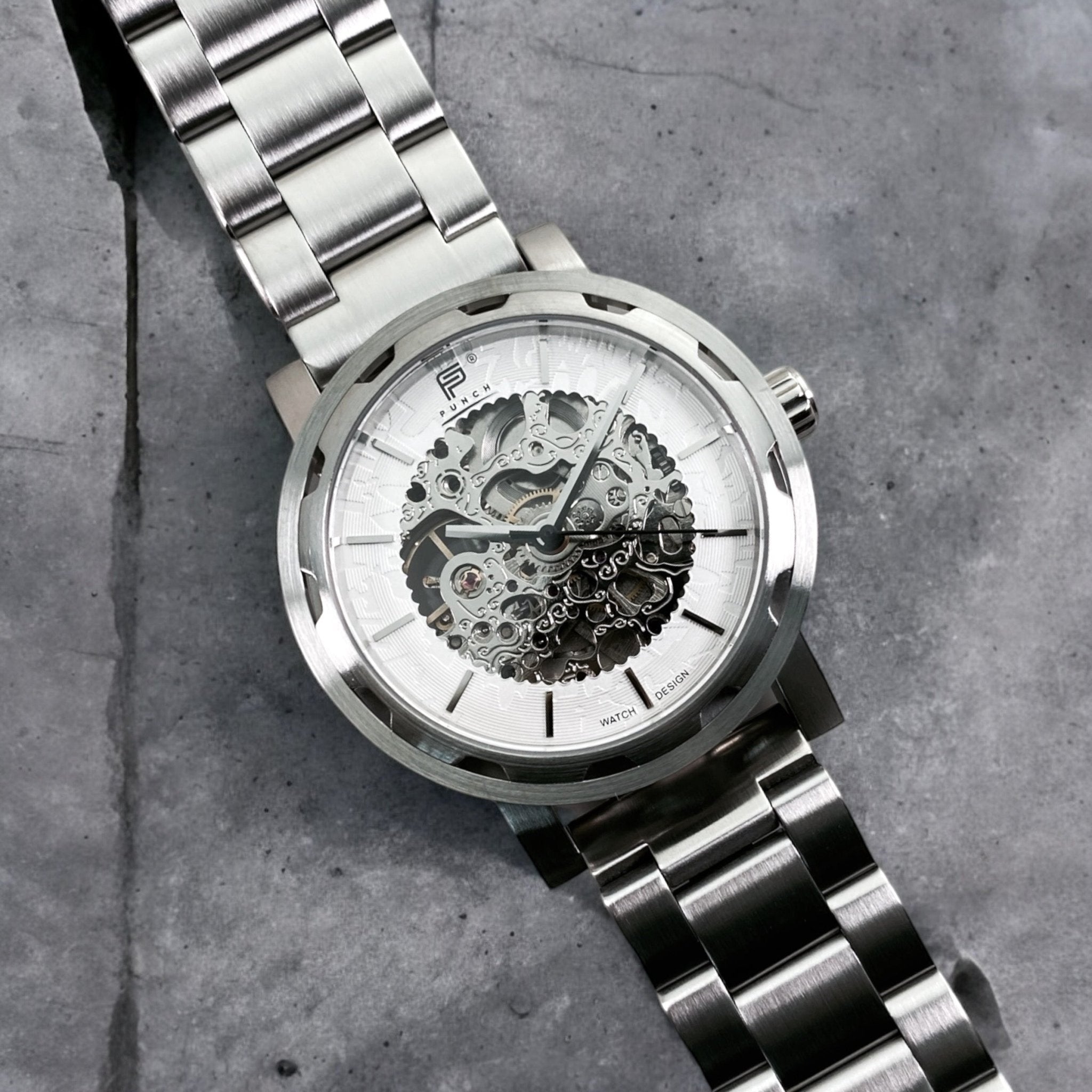 MEN’S SILVER WATCH | PUNCH Watch & Eyewear