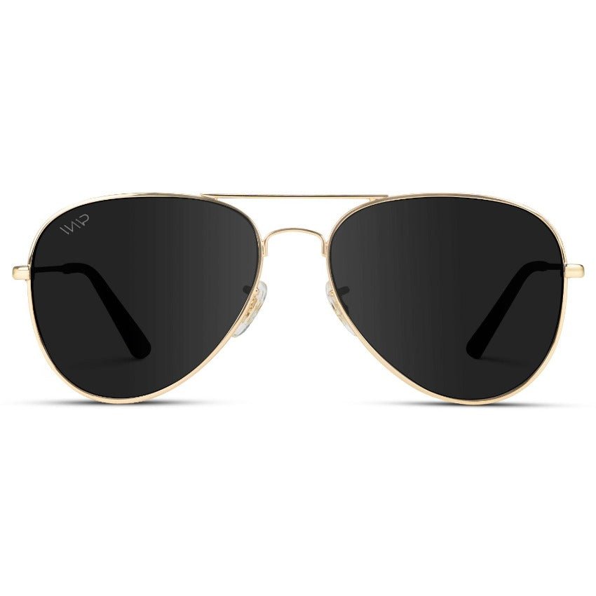 Maxwell Gold Aviator Sunglasses l Men’s & Women’s Polarised l WMP