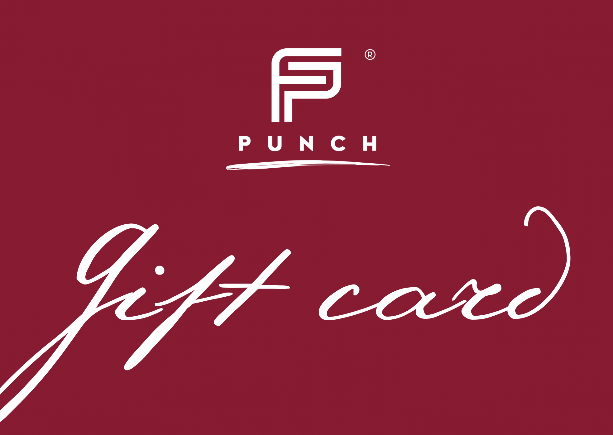 PUNCH Watch Gift Card - Perfect Designer Accessory
